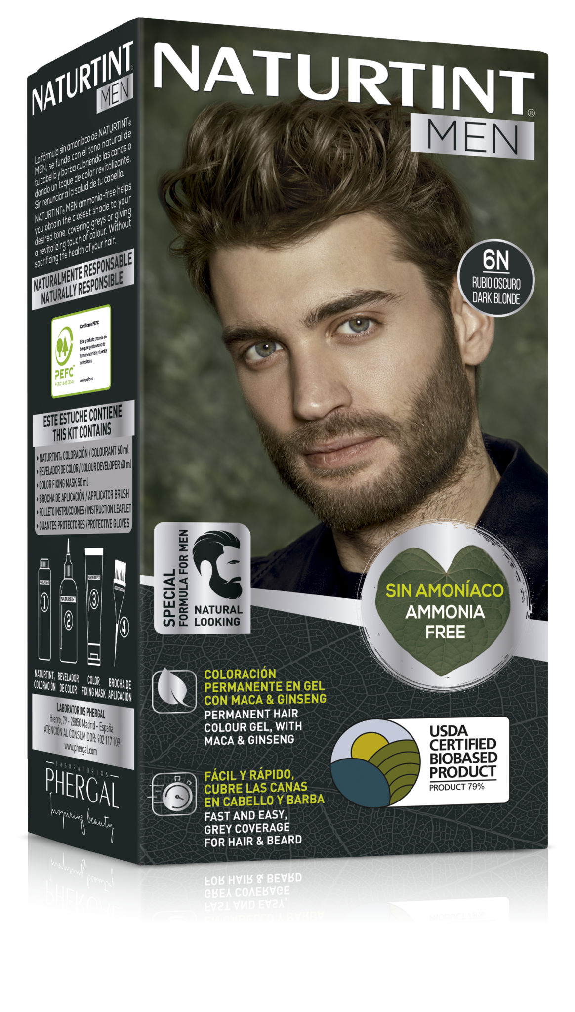 MEN - PERMANENT COLORING - Naturtint